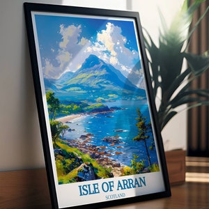 Isle of Arran Art - Isle of Arran Poster - Isle of Arran Print -arran ...