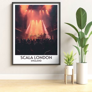 Explore Scala London Poster - Iconic Art Deco Print From Kings Cross ...