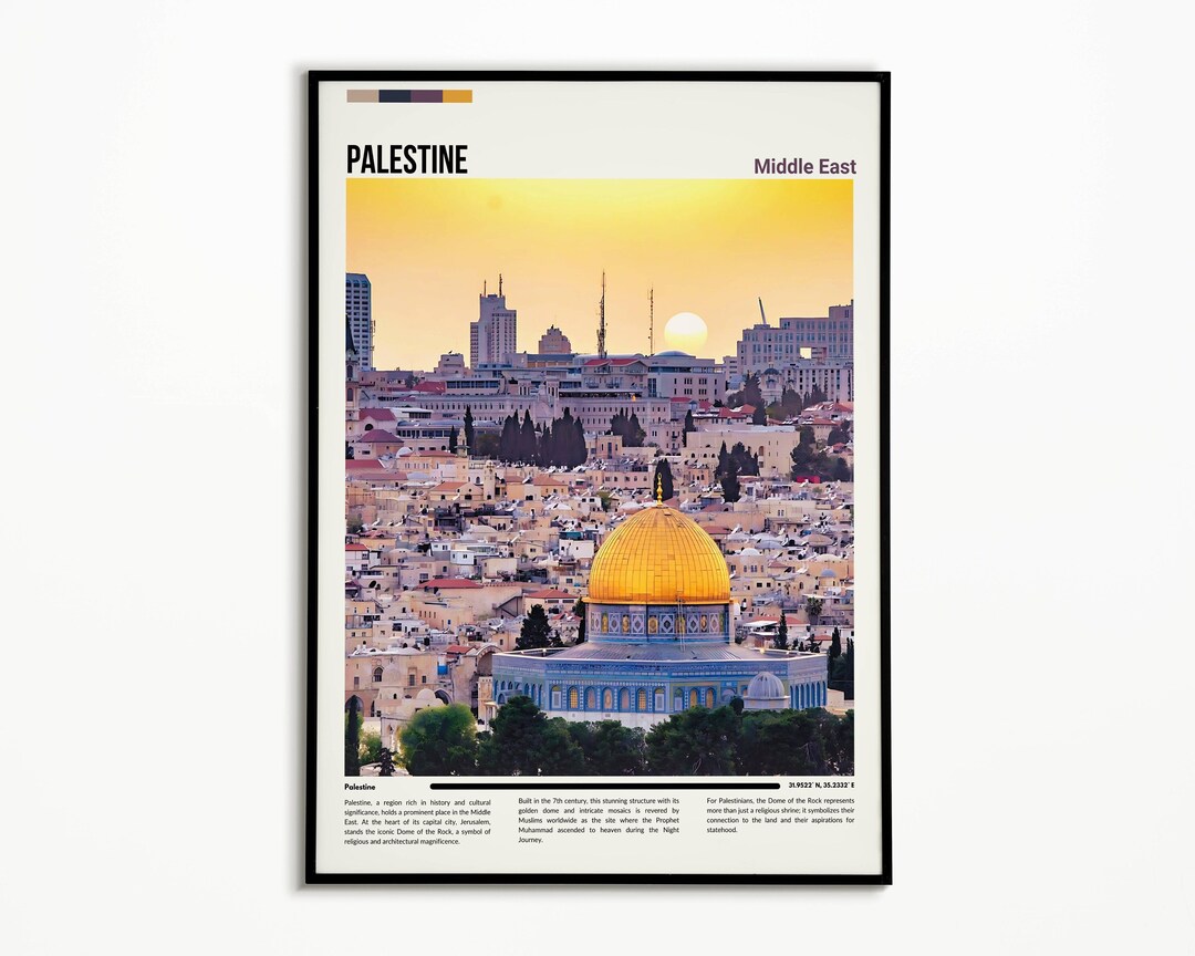 Palestine Art Print, Palestine Print, Palestine Art, Palestine Poster ...