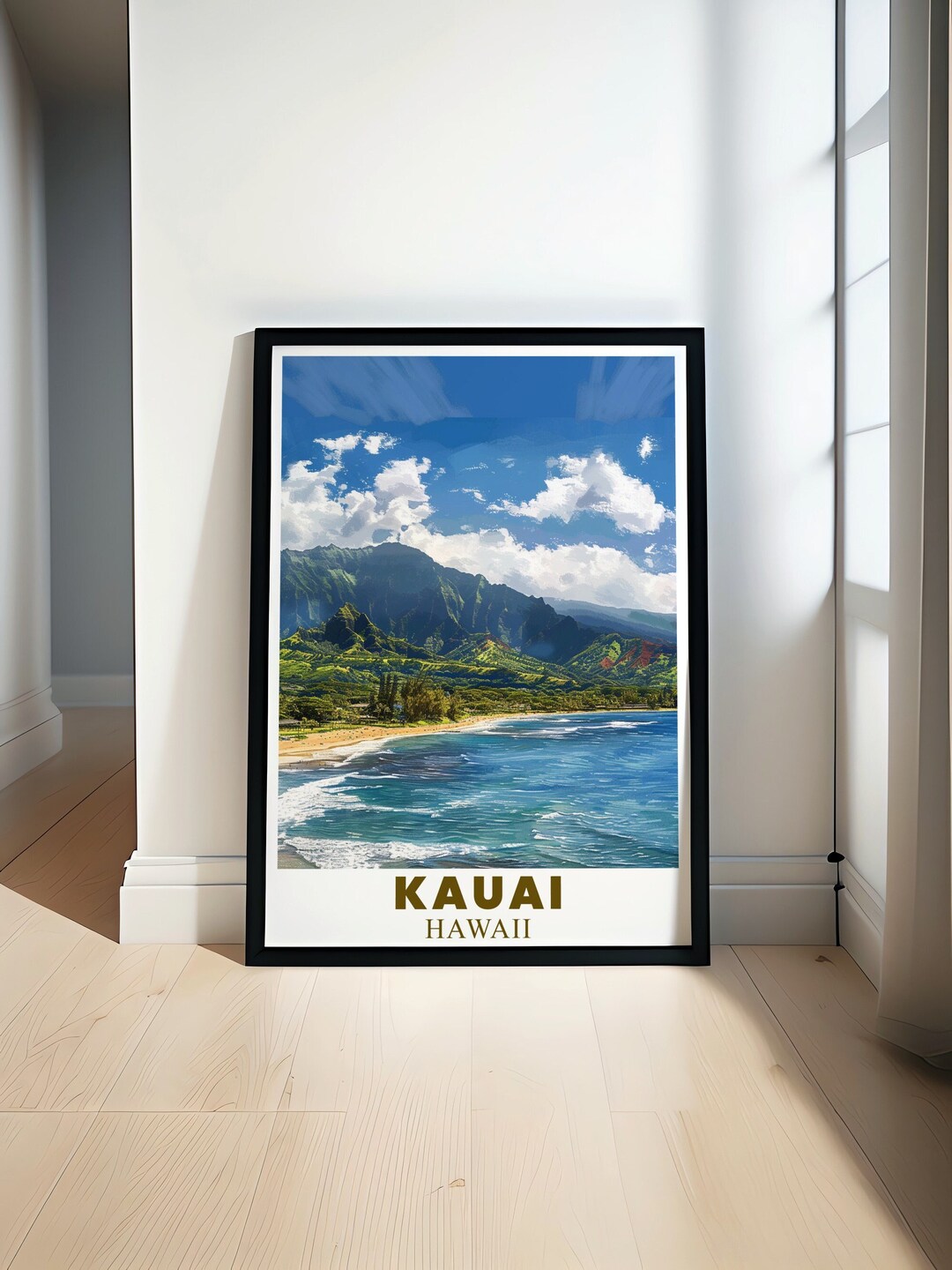 Kauai Travel Prints - Hanalei Bay Prints and Decor - Hawaii Travel ...