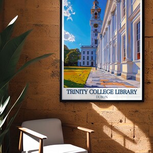 Trinity College Library Art - Campanile Art - Trinity College Library ...