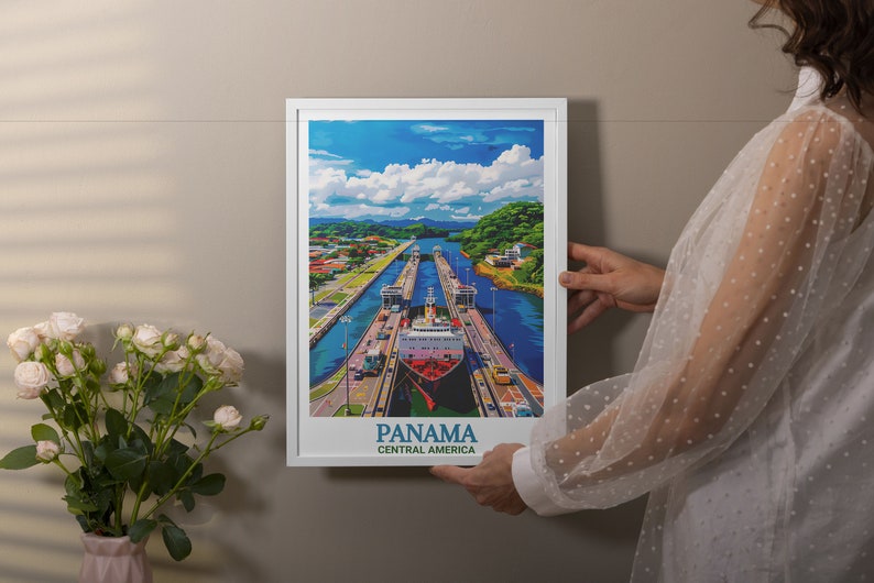 Panama Poster - Framed Panama Print - Panama Art - Panama Wall Art ...