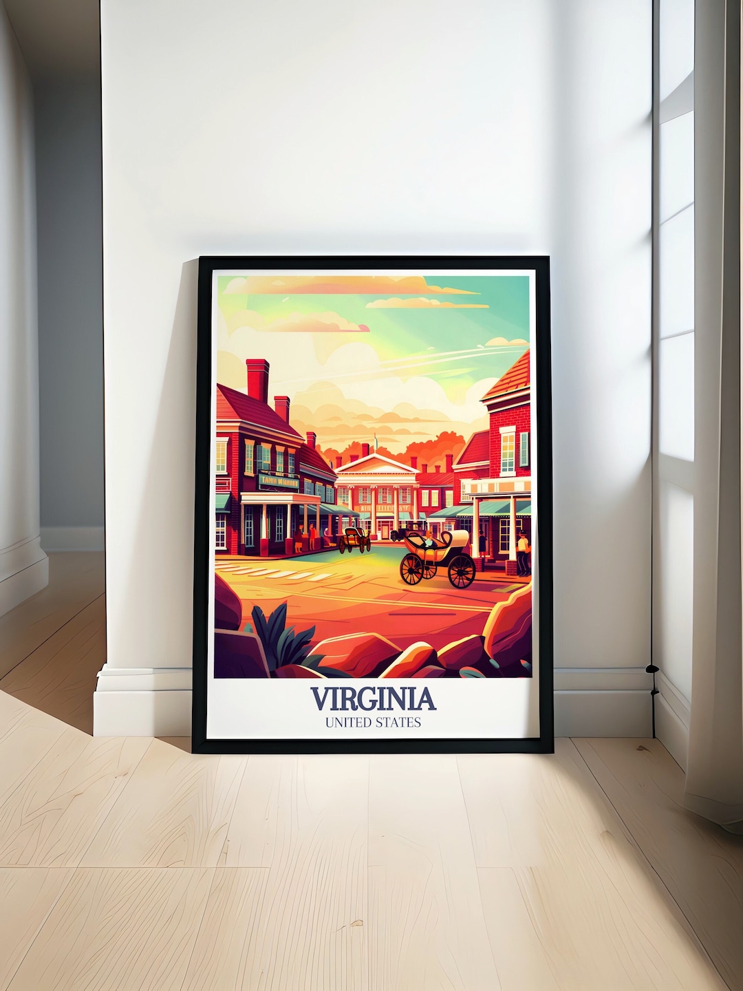 Virginia Travel Prints - Colonial Williamsburg and Historic Triangle ...