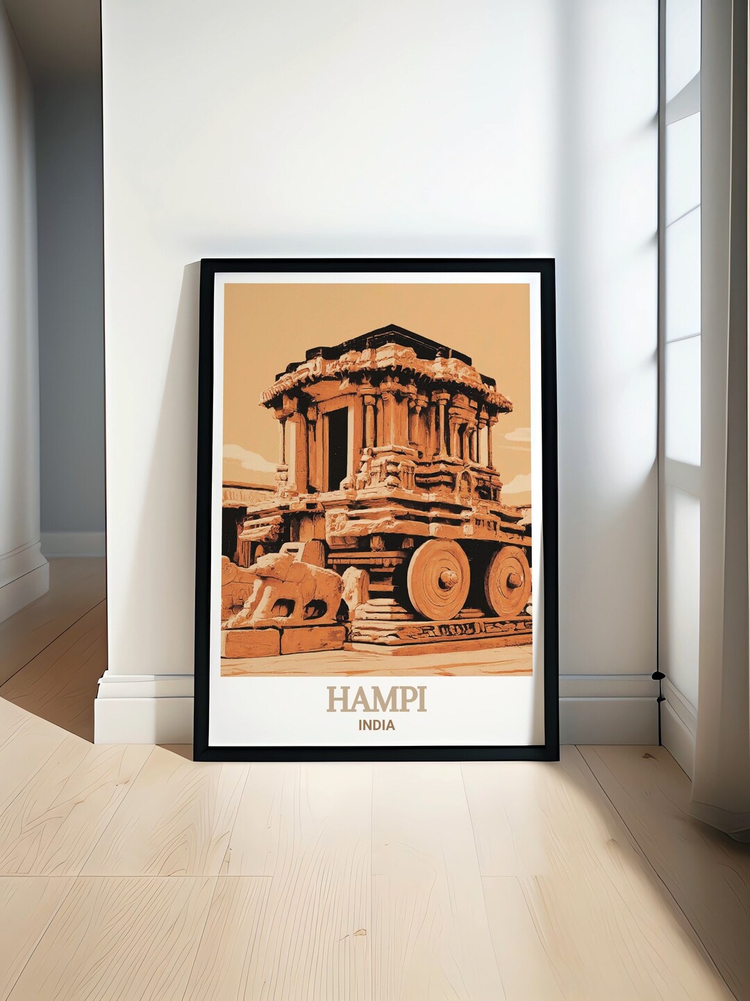 Hampi Print - Vijaya Vittala Temple Poster - Vijaya Vittala Temple ...