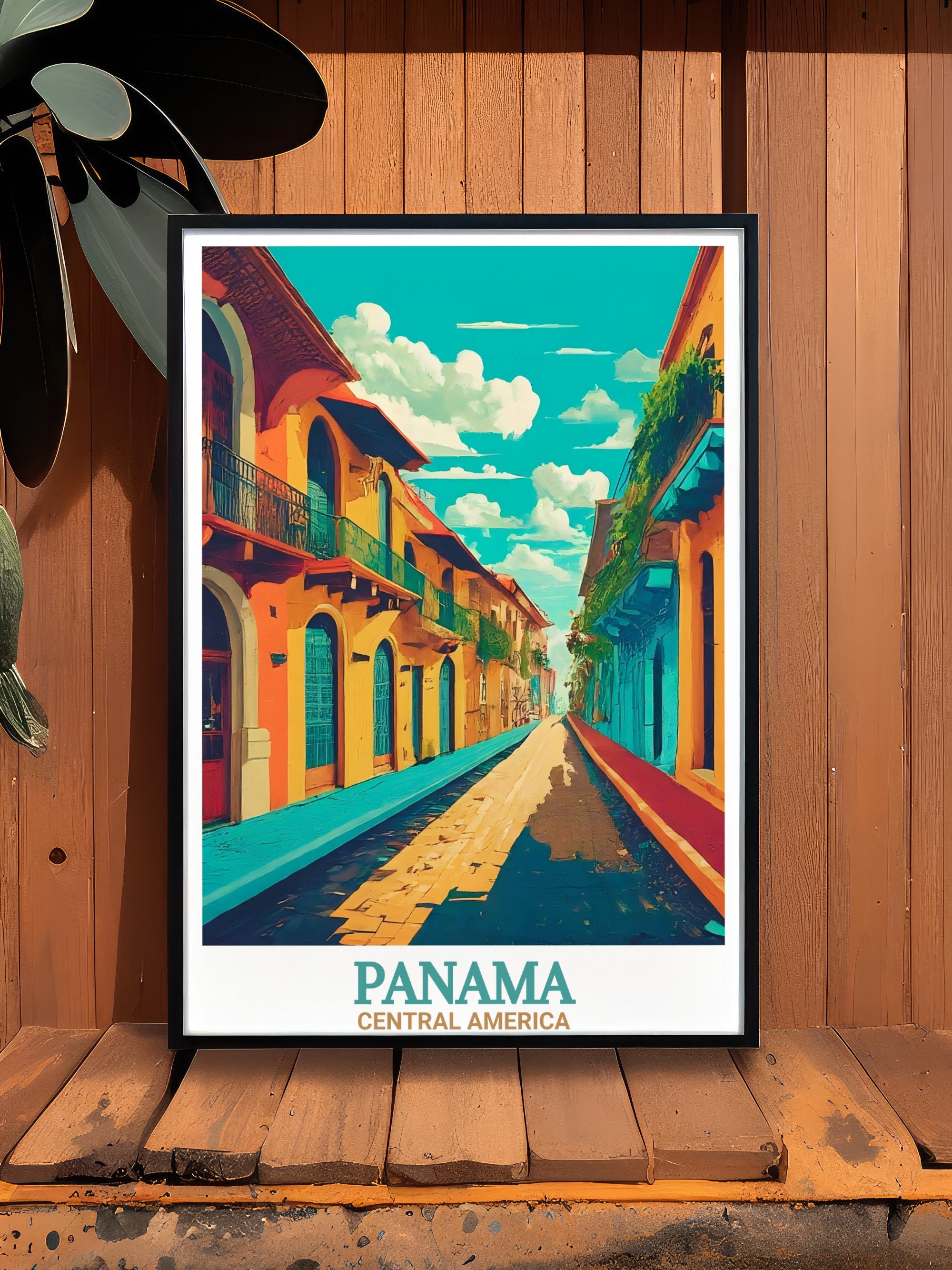 Panama City Art - Casco Viejo Travel Posters - Historic Panama Prints ...