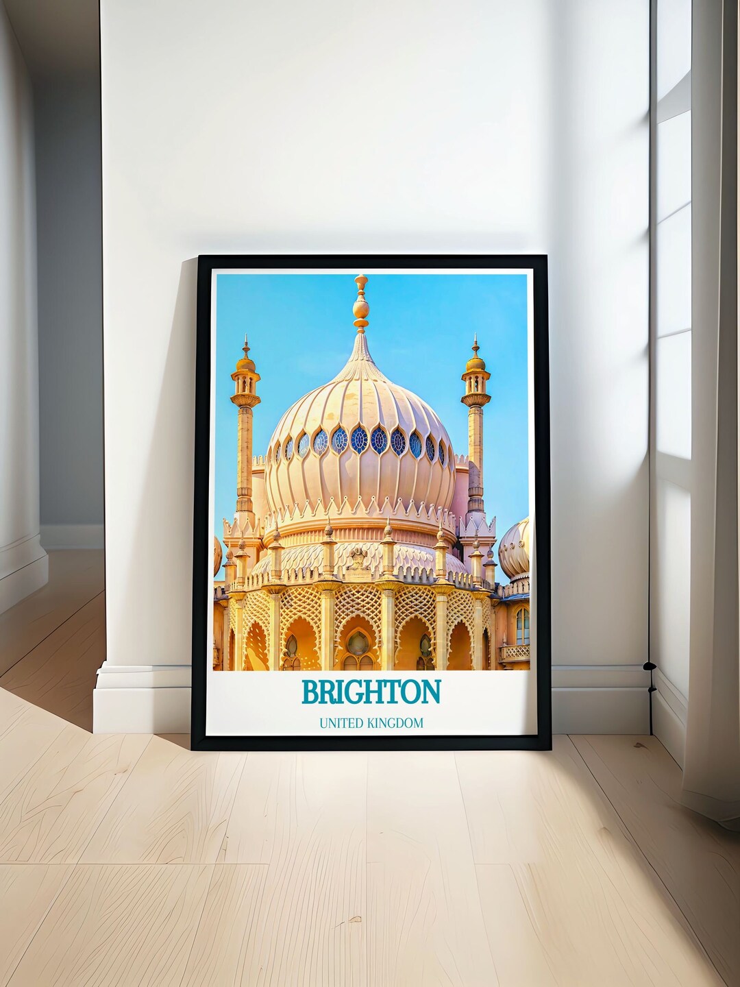 Brighton Royal Pavilion Art Print - Regal Home Decor With Brighton ...