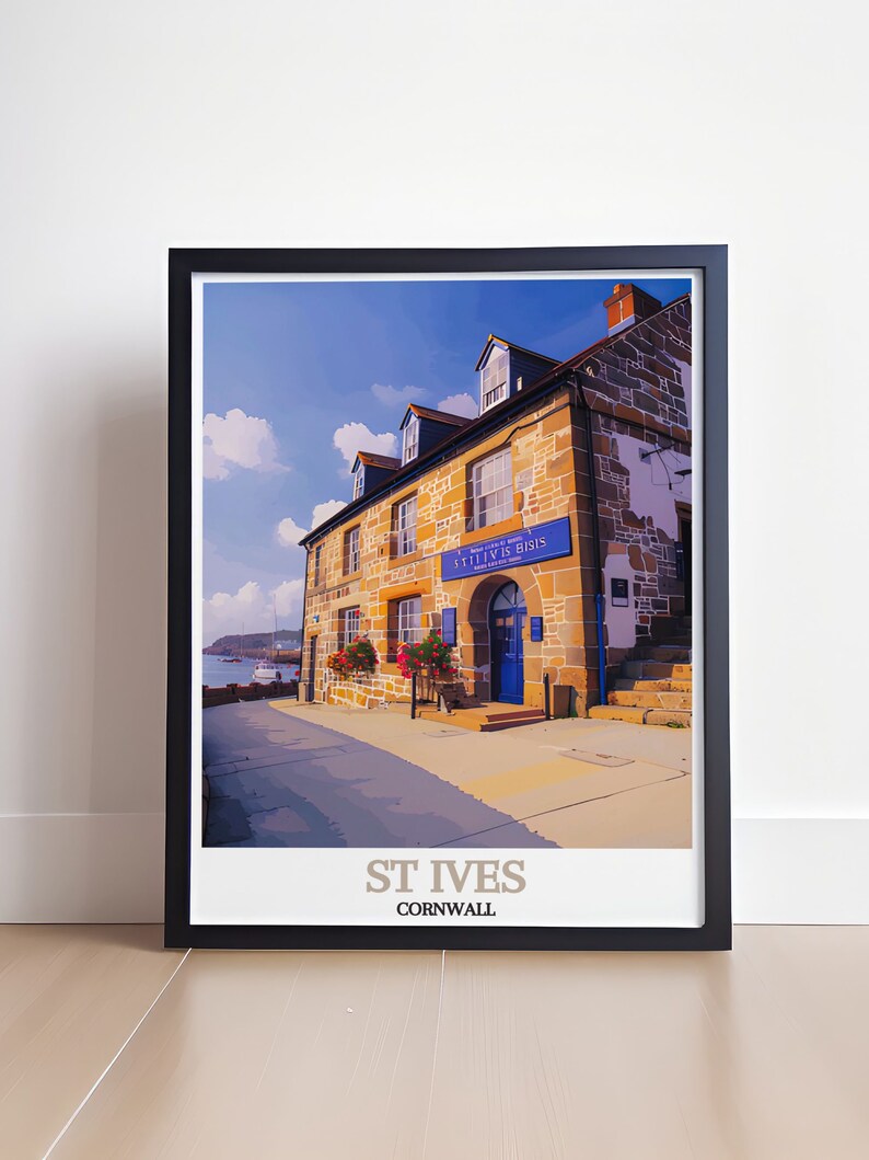 St Ives Museum Poster st Ives Art Collection Cornwall Wall Art St Ives ...