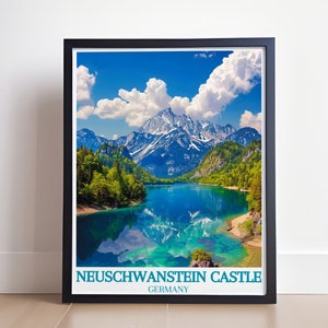 Neuschwanstein Castle Art - Experience Germanys Iconic Castle in Print ...