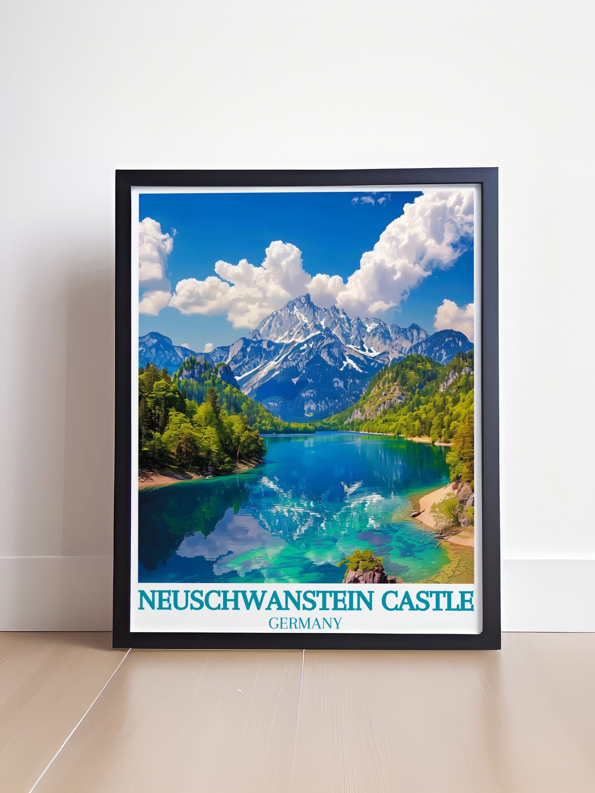 Neuschwanstein Castle Art Experience Germanys Iconic Castle in Print ...