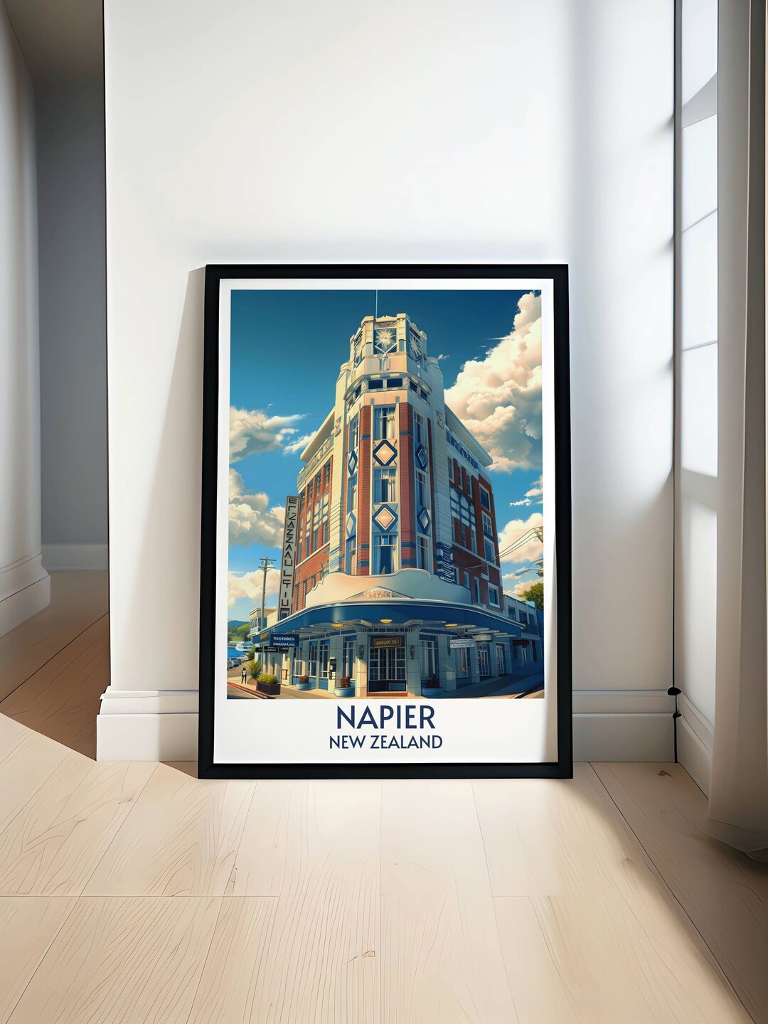 Napier Art Prints - Masonic Hotel Decor - Napier Print and the Masonic ...