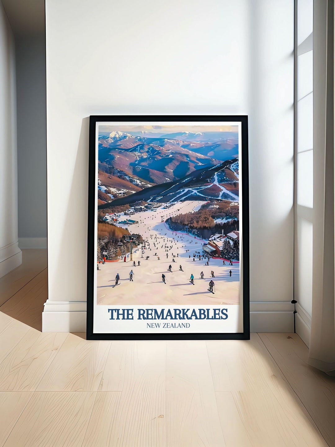 The Remarkables Art - Remarkables Print - Shadow Basin Art - Shadow ...