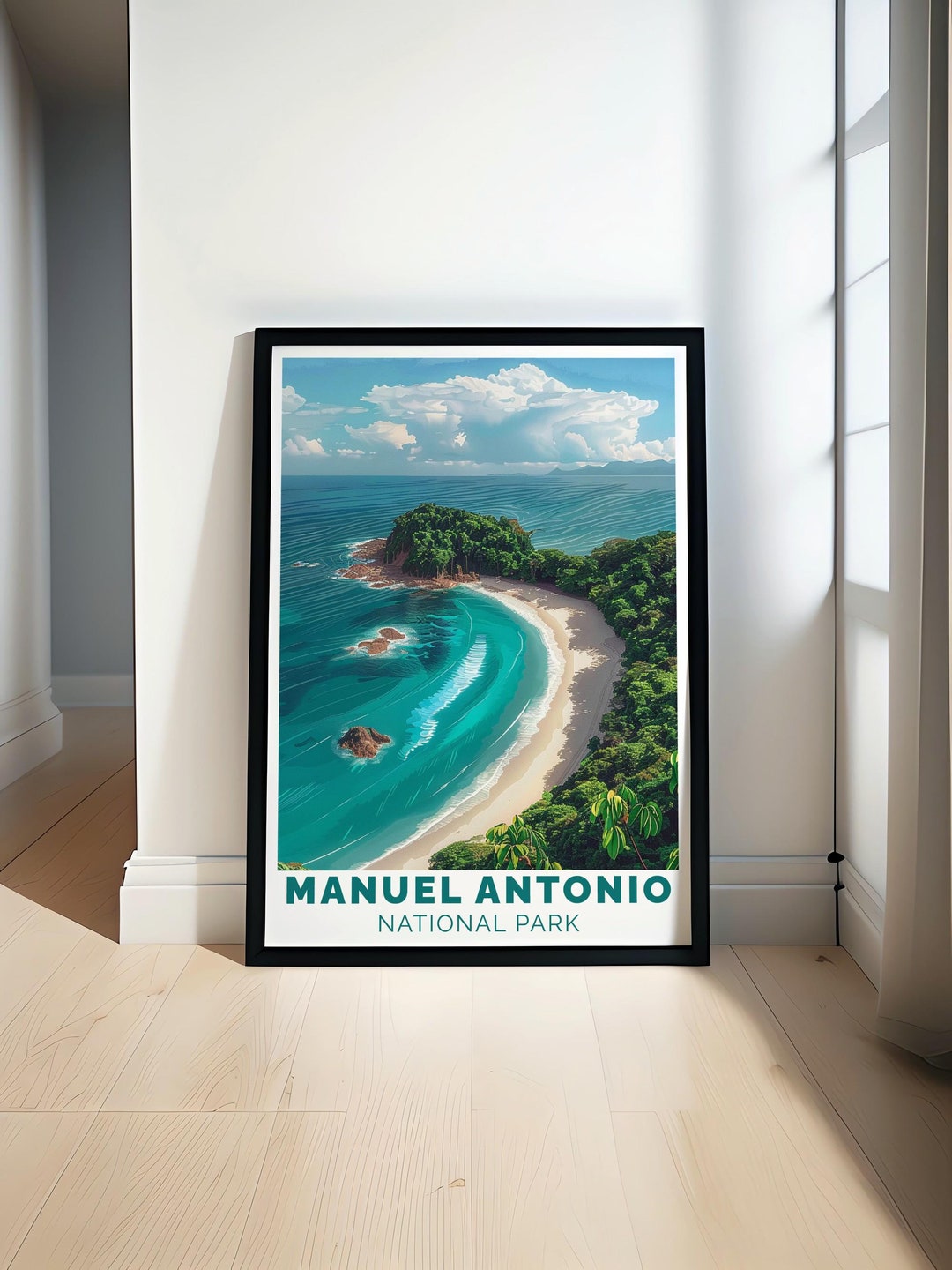 Manuel Antonio Art Print - Antonio National Park Travel Print ...