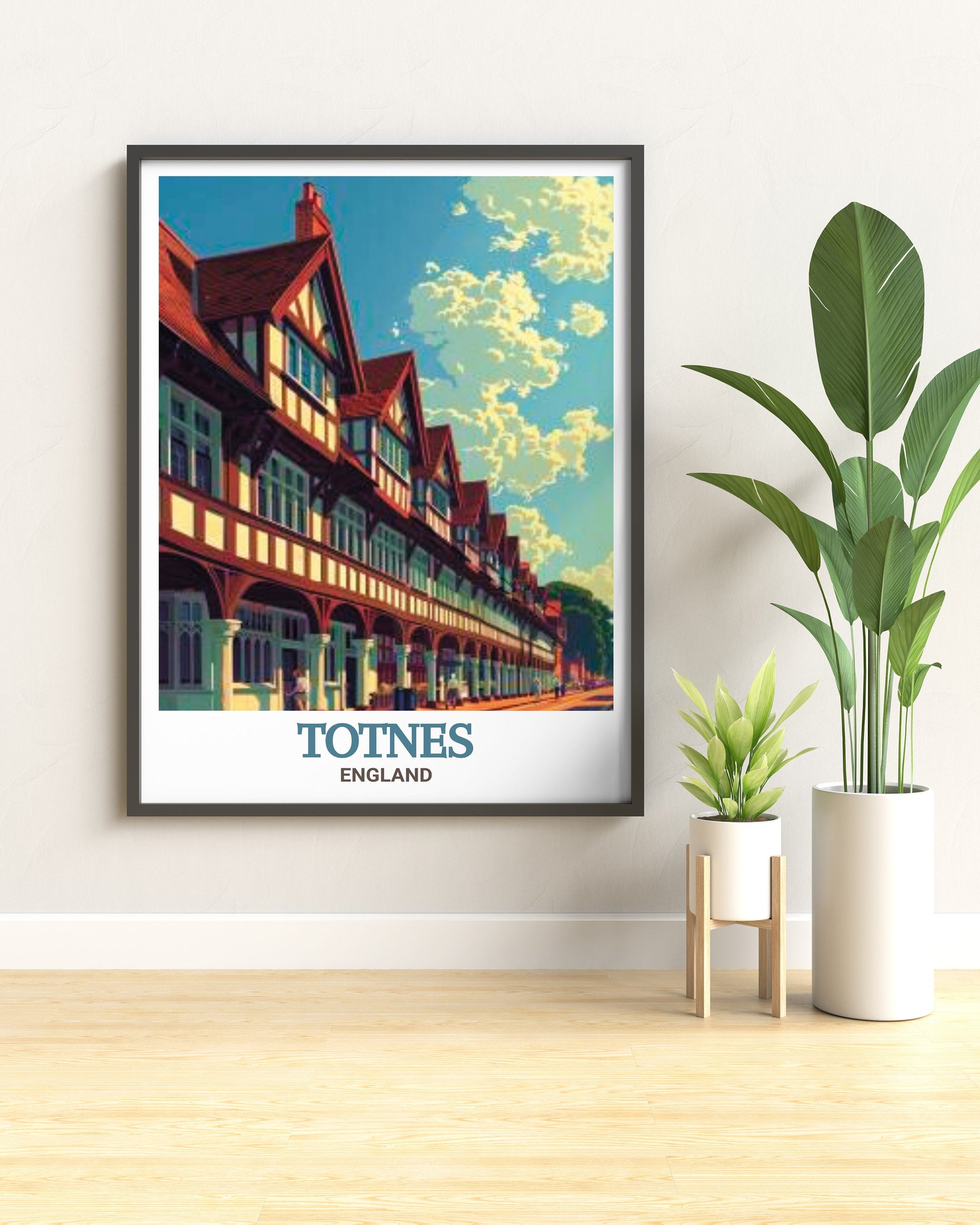 Totnes Wall Art - Capturing the Butterwalk Charm - Totnes Travel ...