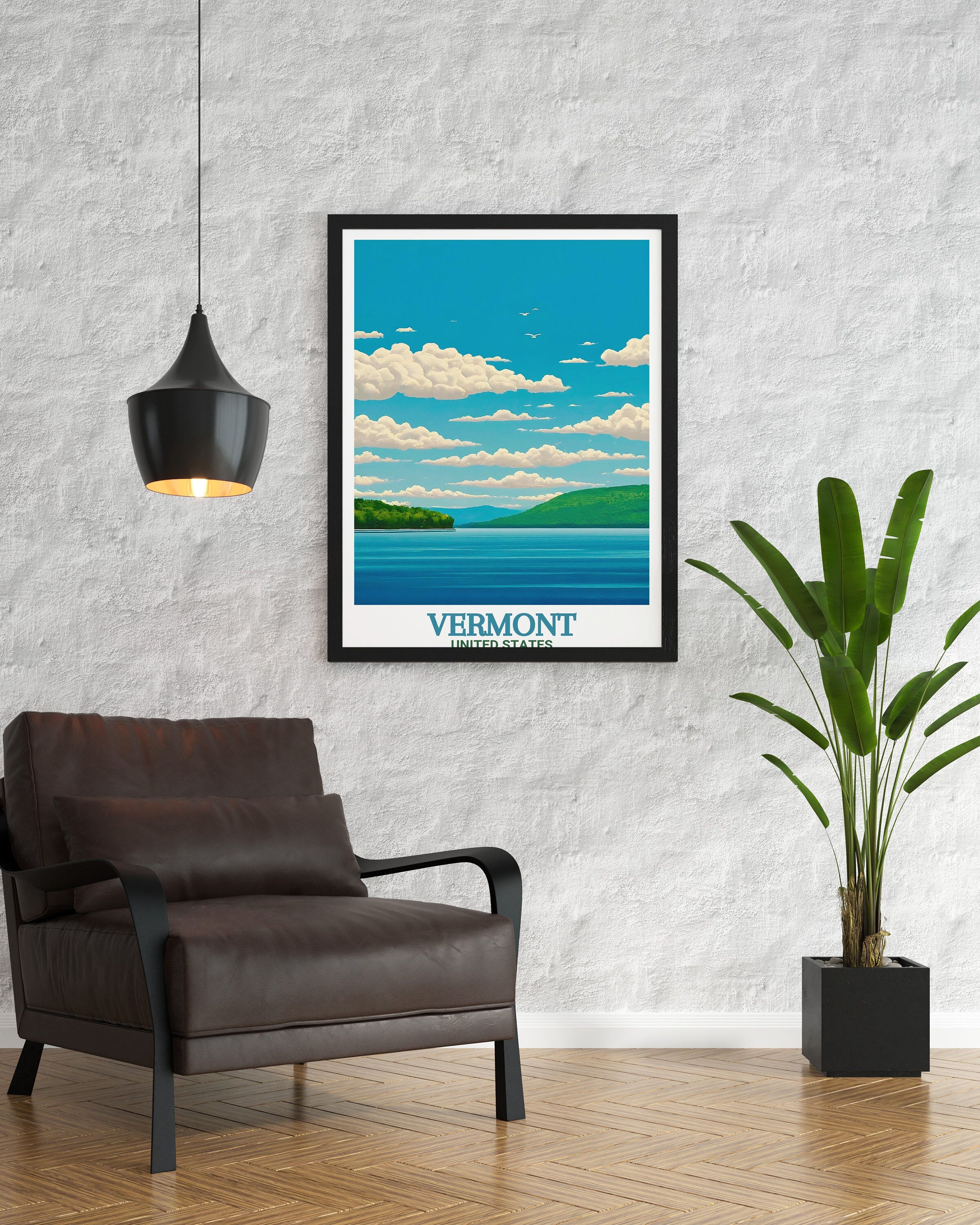 Vermont Poster - Lake Champlain Posters - Lake Champlain Prints ...