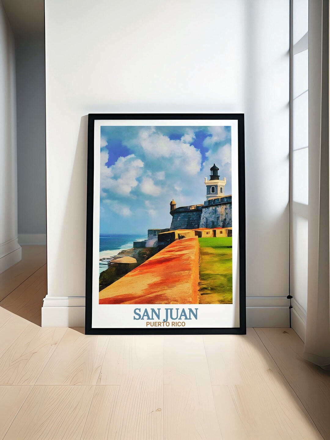 San Juan Travel Posters - Castillo San Felipe Del Morro Print - San ...
