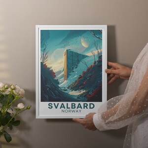 Svalbard Wall Art - Svalbard Poster - Svalbard Gift - Svalbard Framed ...