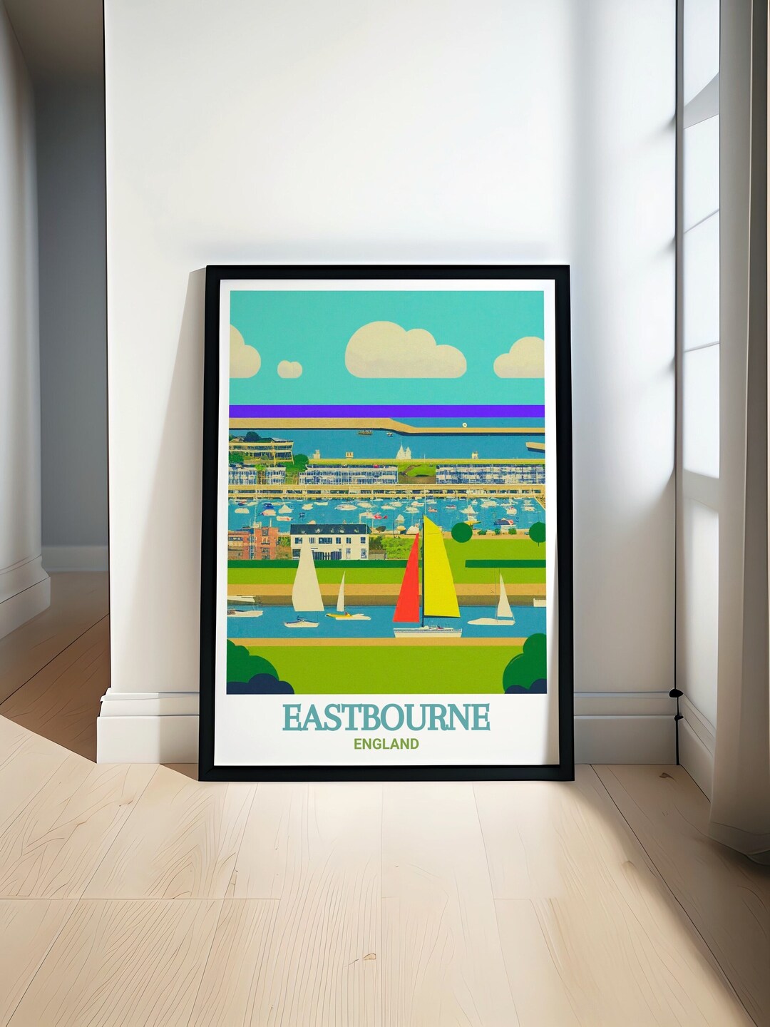 Eastbourne Coastal Art Collection - Sovereign Harbour Posters ...
