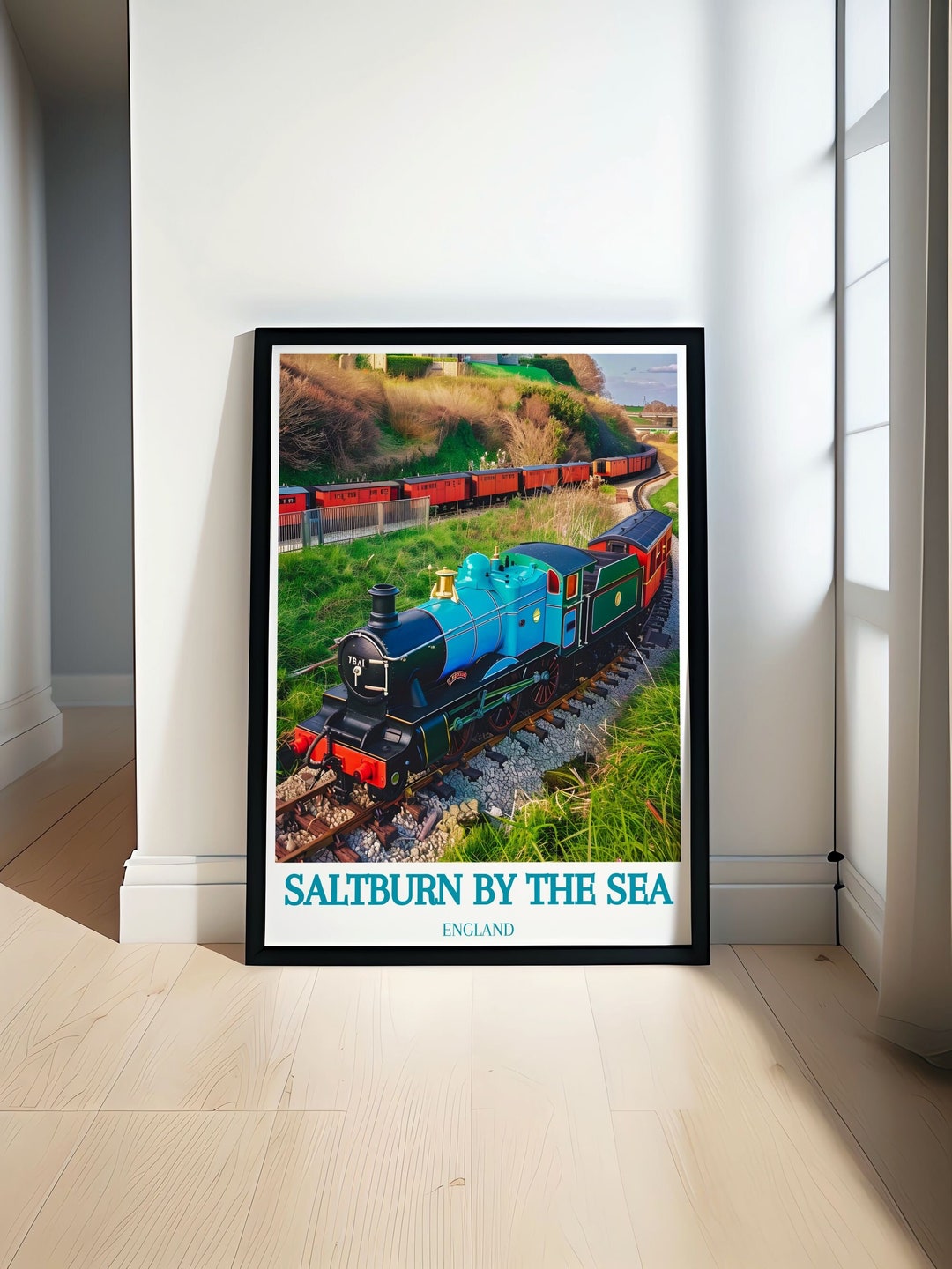 Saltburn Miniature Railway Art - Iconic Saltburn Funicular and ...