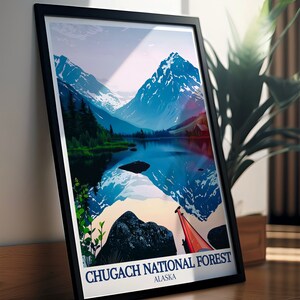 Chugach National Forest Art Posters - Lost Lake Art Collection - Kenai ...