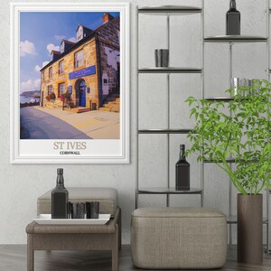 St Ives Museum Poster -st Ives Art Collection - Cornwall Wall Art - St ...