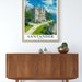 Santander Travel Poster - Palacio De La Magdalena Posters and Prints ...