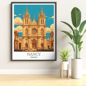 Nancy Wall Art - Nancy Cathedral Poster - Nancy Cathedral Print - Nancy ...
