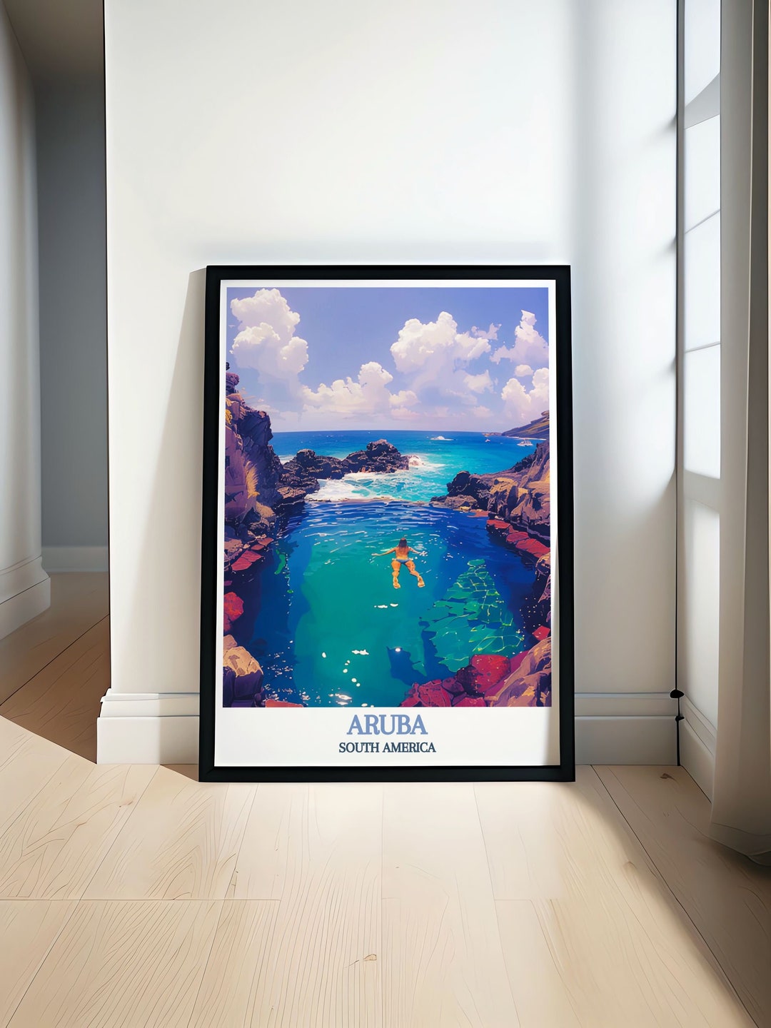 Aruba's Prints and Gifts - Natural Pool Art Gifts - Caribbean Posters ...