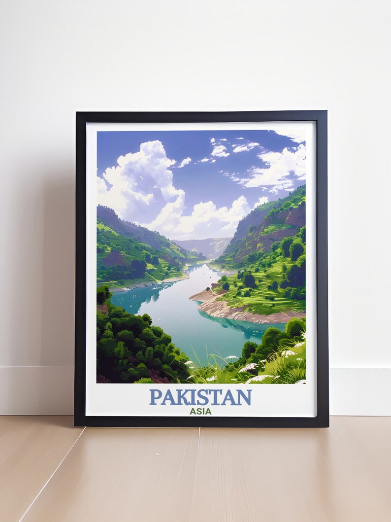 Pakistan Travel Prints Pakistan Posters and Jhelum River Art Pakistan ...