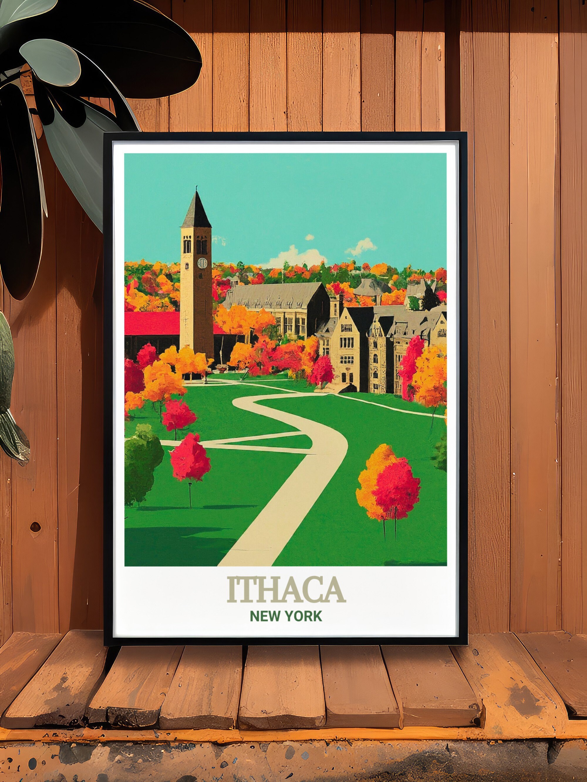 Ithaca Poster - Ithaca Art - Ithaca Print -ithaca Wall Art -ithaca ...