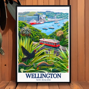 Wellington Wall Decor - Wellington Waterfront Travel Posters ...