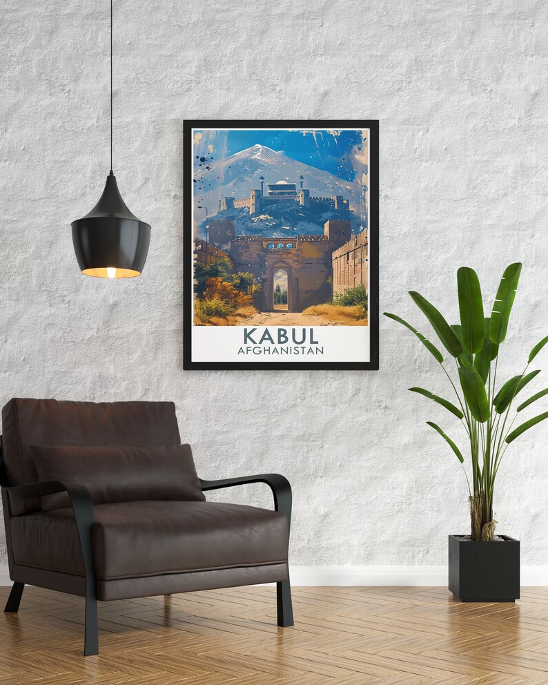 Kabul Art Collection Kabul Citadel Travel Print Kabul Wall Art Kabul ...