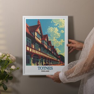 Totnes Wall Art - Capturing the Butterwalk Charm - Totnes Travel ...