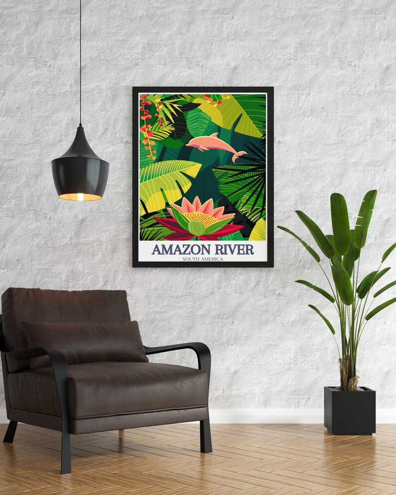 Amazon River Poster - Framed Victoria Regia Water Lily Print - Amazon ...