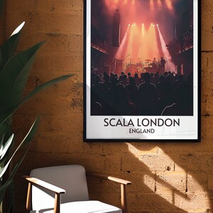 Explore Scala London Poster - Iconic Art Deco Print From Kings Cross ...