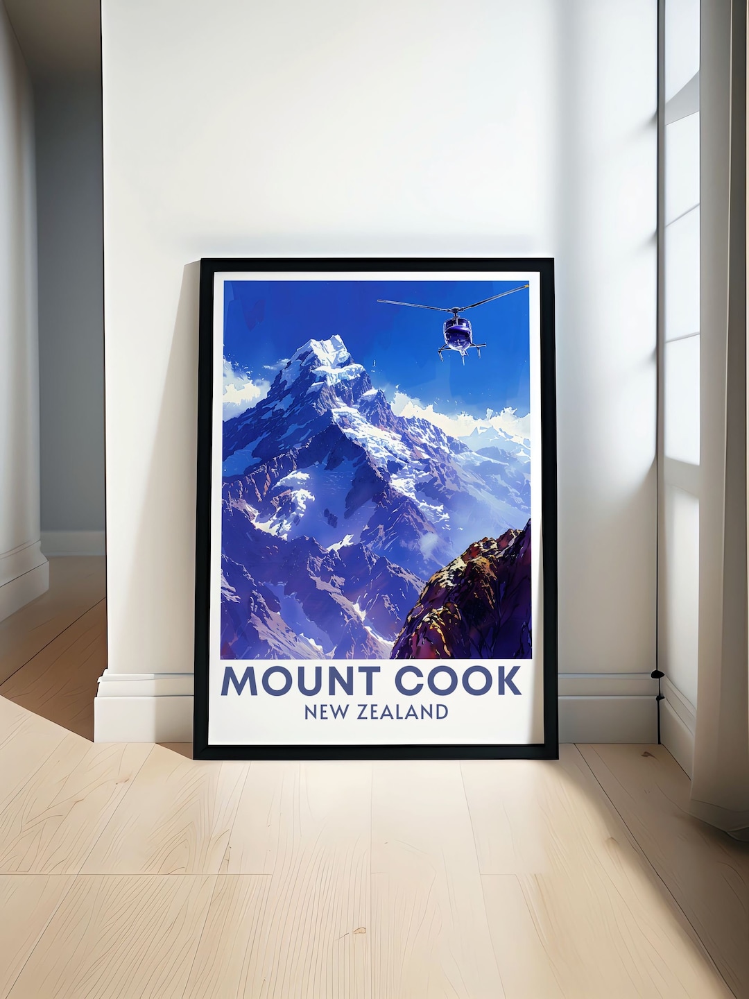 Mount Cook National Park Art Prints - Mount Cook National Park Posters ...