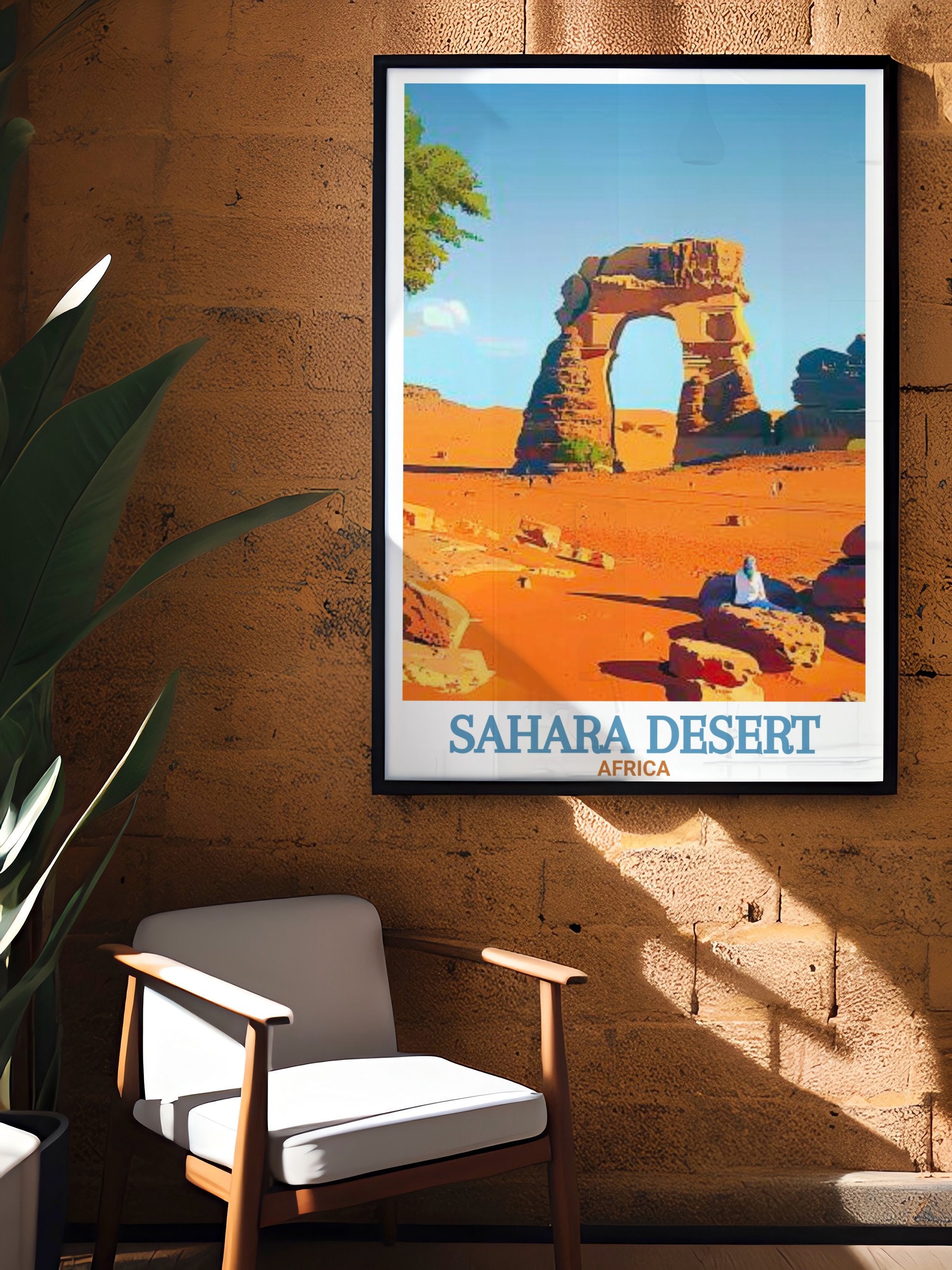 Sahara Desert Travel Print - Tassili N Ajjer Art and Gifts - Africa ...