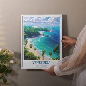 Venezuela Wall Art for Modern Home Decor - Unique Venezuela Posters ...