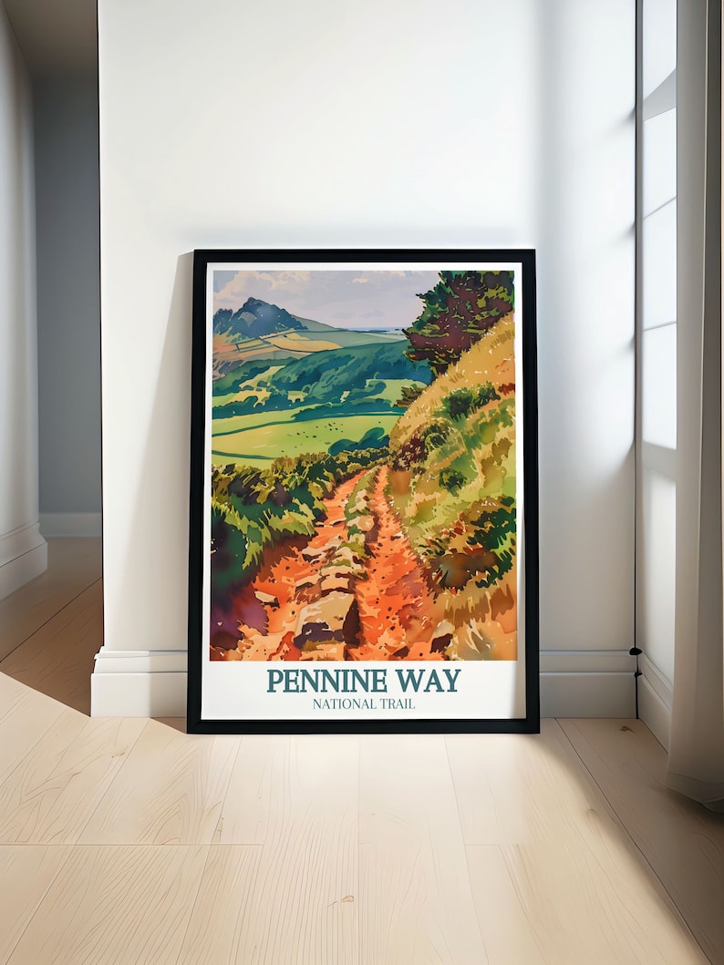 Pennine Way Poster - Print of Pen Y Ghent - Pennine Way Framed Print ...