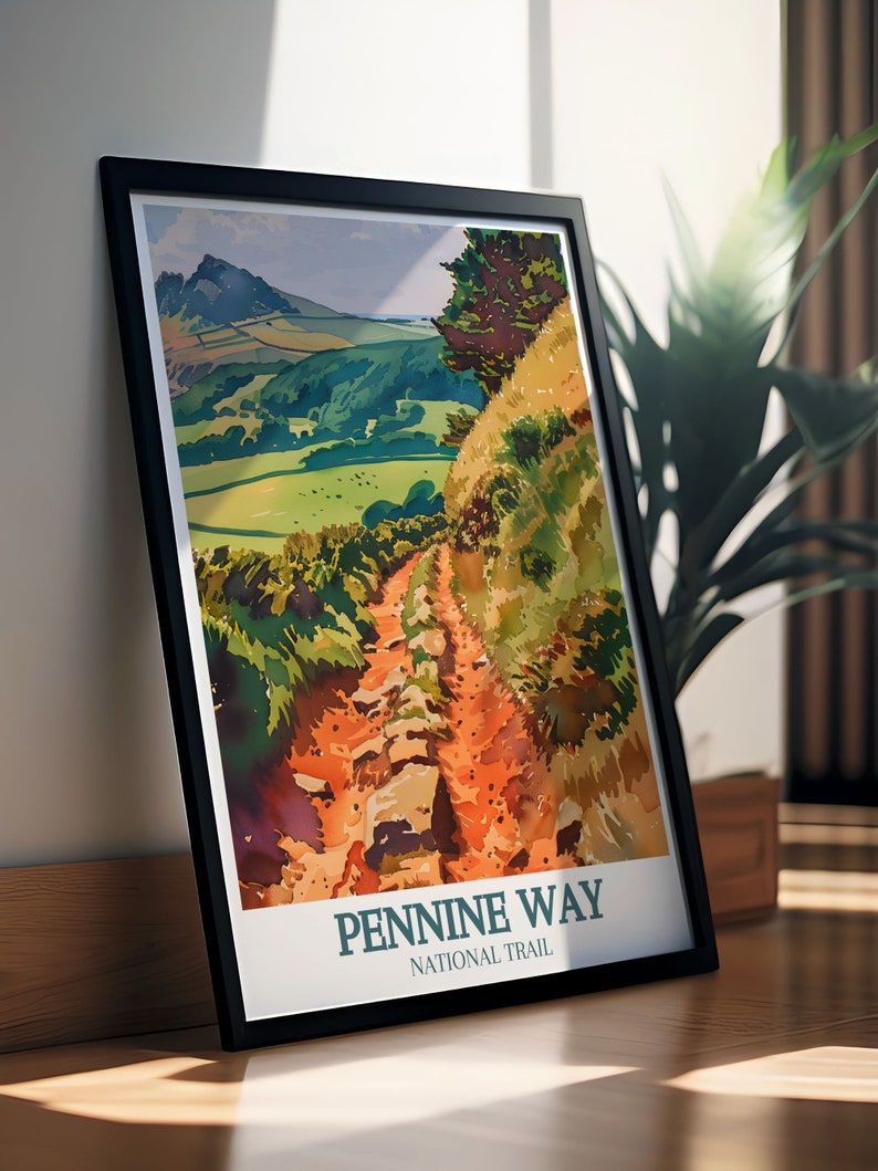 Pennine Way Poster - Print of Pen Y Ghent - Pennine Way Framed Print ...