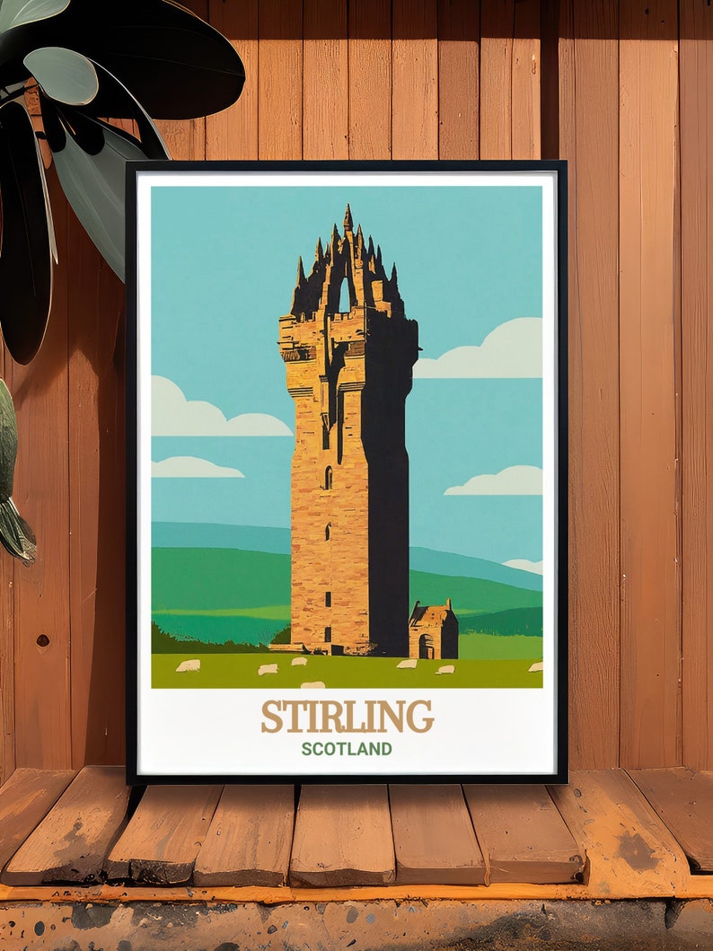 Stirling Wall Art National Wallace Monument Art Collection Stirling ...