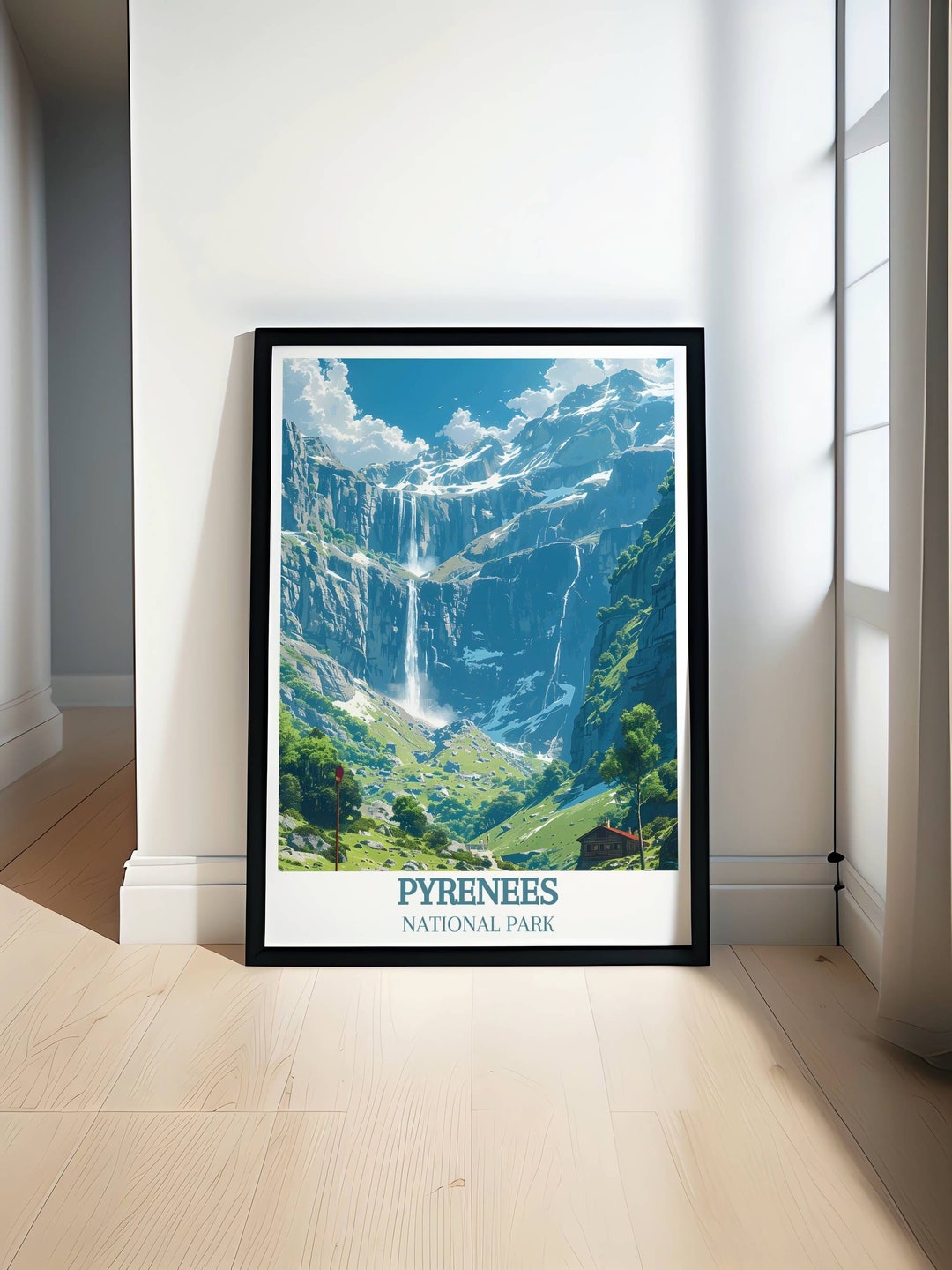 Pyrenees National Park Art - Cirque De Gavarnie - Pyrenees Art ...