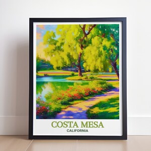 Costa Mesa Travel Art - Tewinkle Park Poster - Tewinkle Park Print ...
