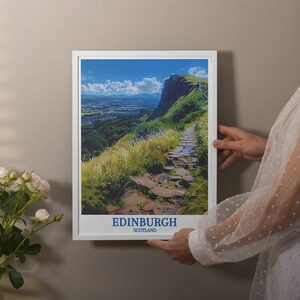Traditional and Modern Edinburgh A Fusion of Cityscapes in Prints ...