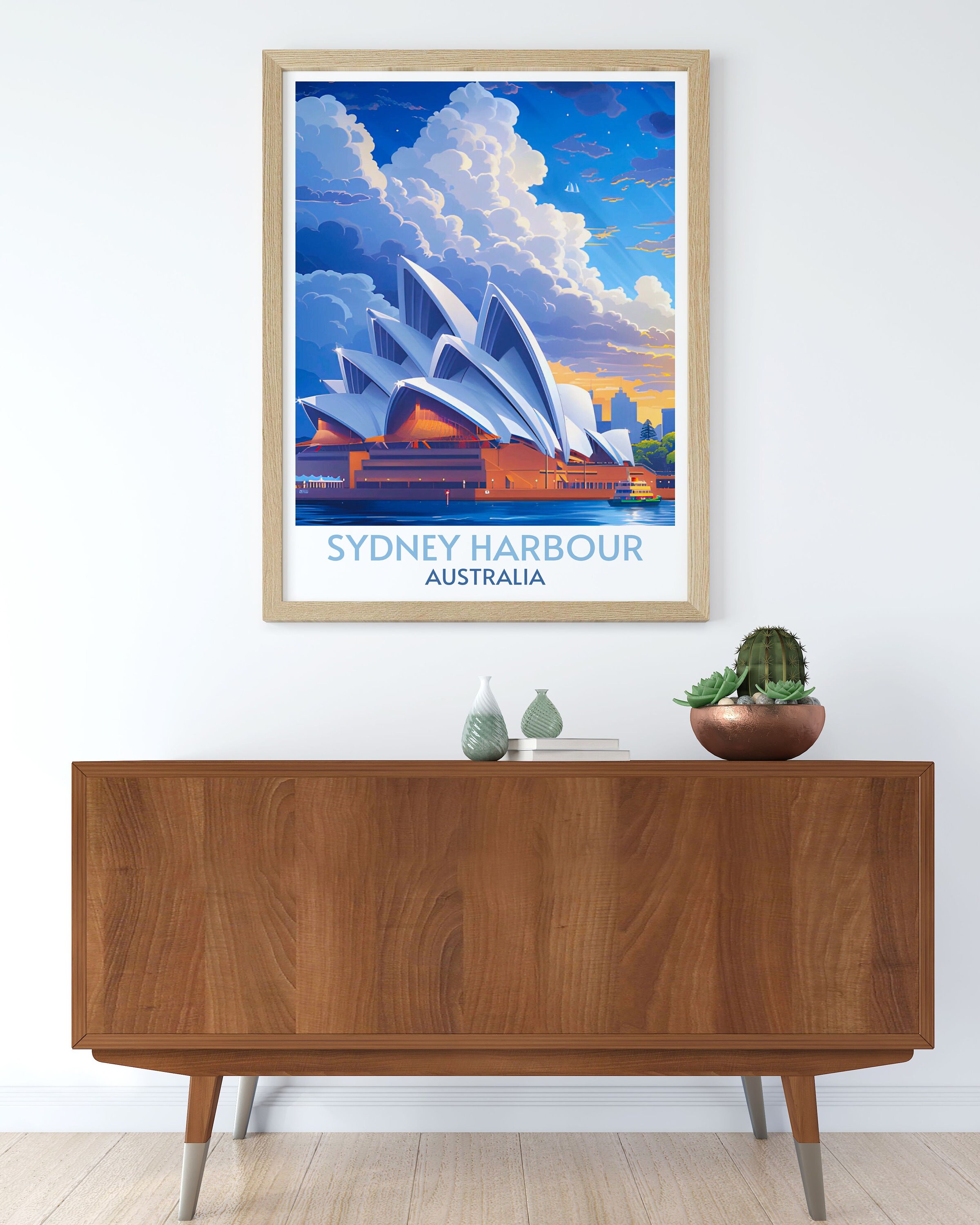 Sydney Opera House Art Print Stunning Sydney Harbour Prints for Home ...