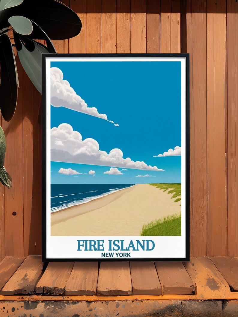 Fire Island Print - Fire Island Ocean Beach Framed Print - Fire Island ...