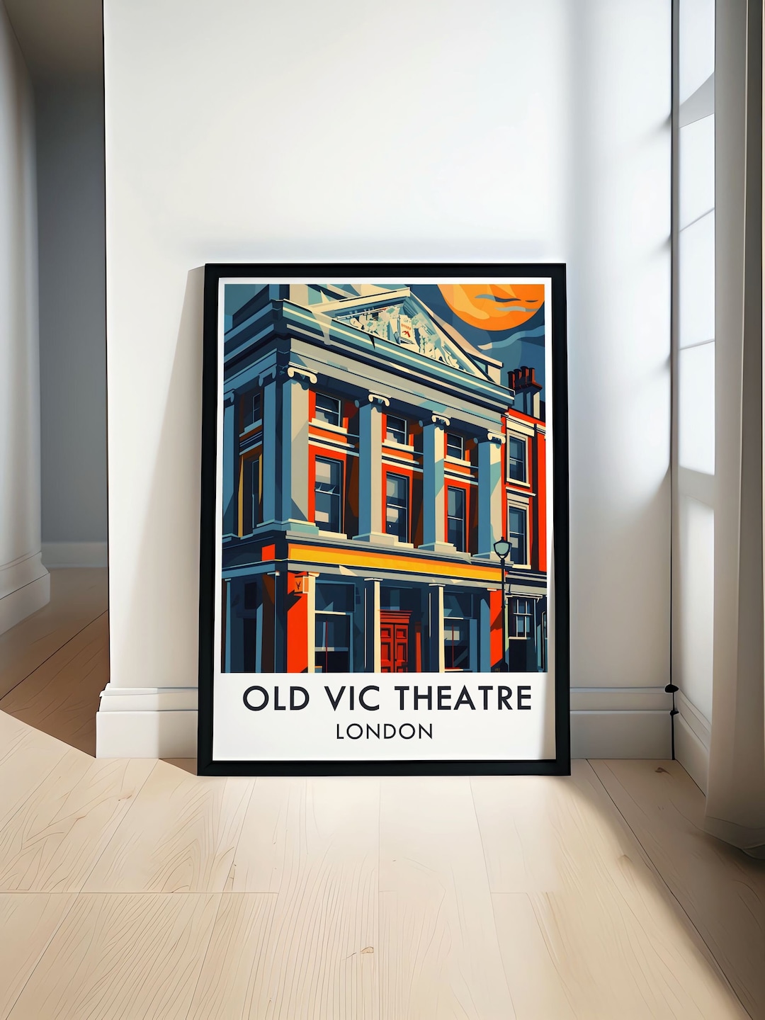 The Old Vic London - Old Vic Wall Art - Old Vic Poster - the Old Vic ...