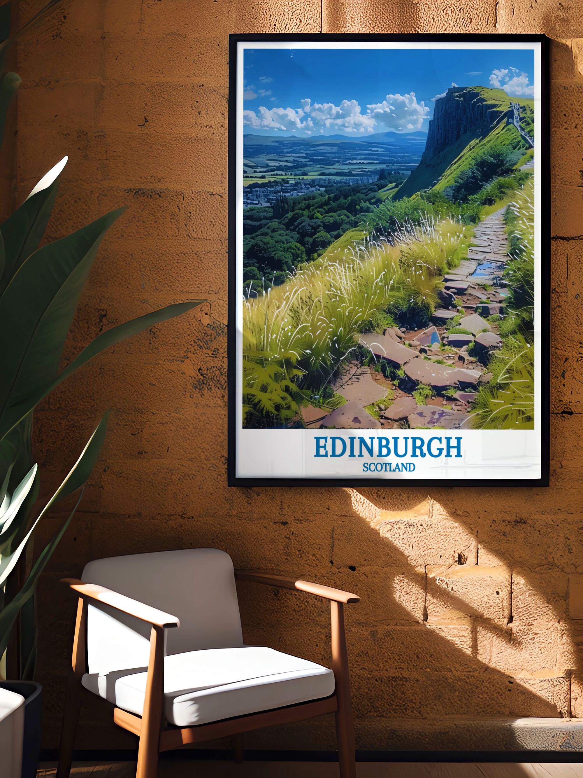 Traditional and Modern Edinburgh A Fusion of Cityscapes in Prints ...