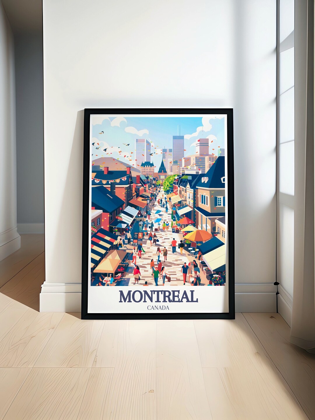 Montreal Wall Art - Rue Saint-paul Print - Montreal Poster - Montreal ...