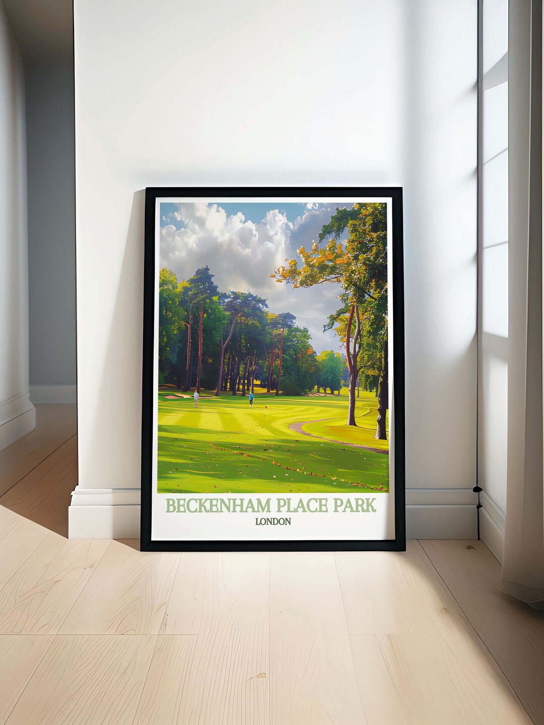 Beckenham Place Park Print - Beckenham Place Golf Course Print ...