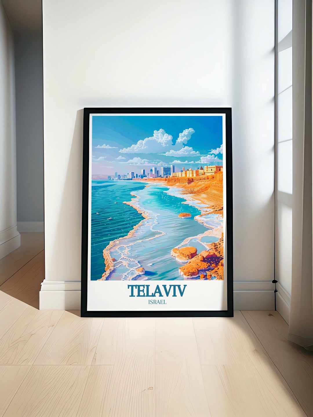 Tel Aviv Print - Tel Aviv Poster - Tel Aviv Art Print - Tel Aviv Wall ...